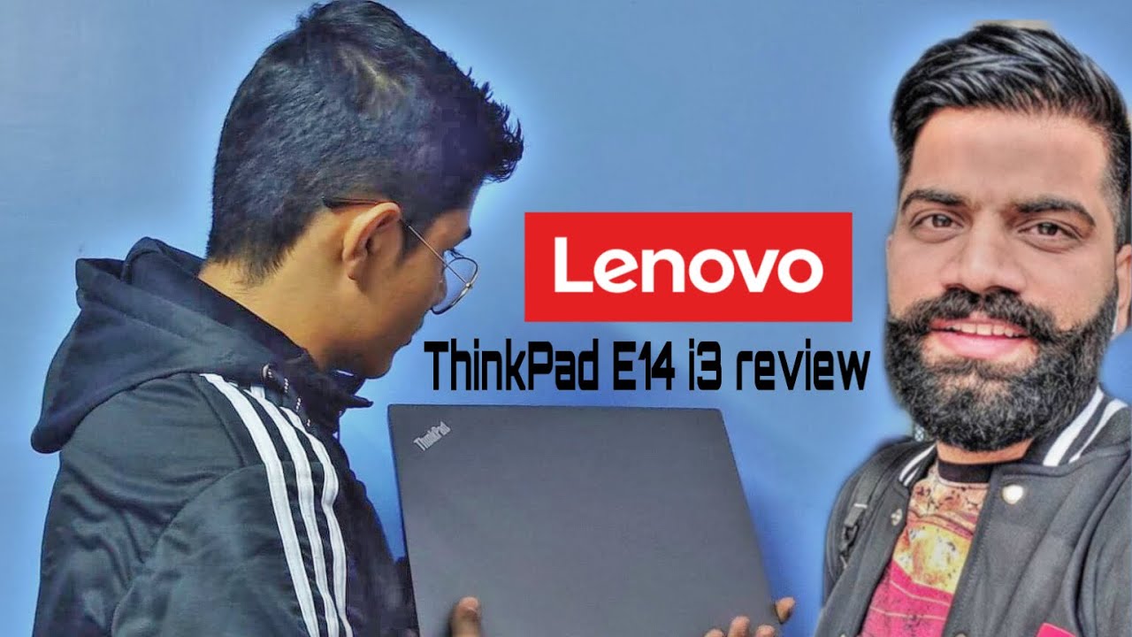 Thinkpad E14 unboxing with Technical Guruji | The Siddhant Show | - YouTube