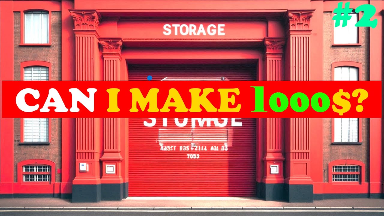 CAN I MAKE MY FIRST 1000$ IN STORAGE SIMULATOR ? - YouTube