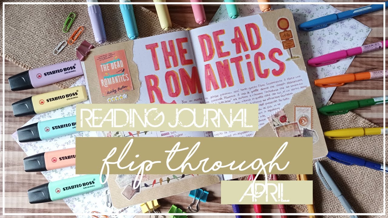 Reading Journal: April - Flip through - YouTube