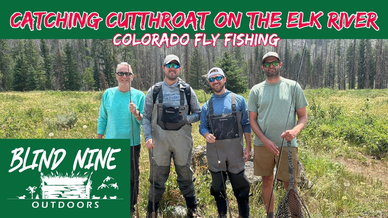 Catching Cutthroat Trout in the Elk River. Fly Fishing in Steamboat ...