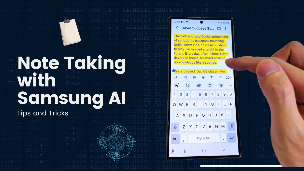 You WON'T Believe How Galaxy AI Transforms Notes! - YouTube