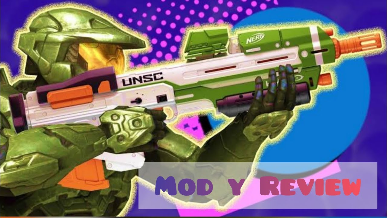 Nerf MA40 Halo Infinite | Review & Mod | en Español - YouTube