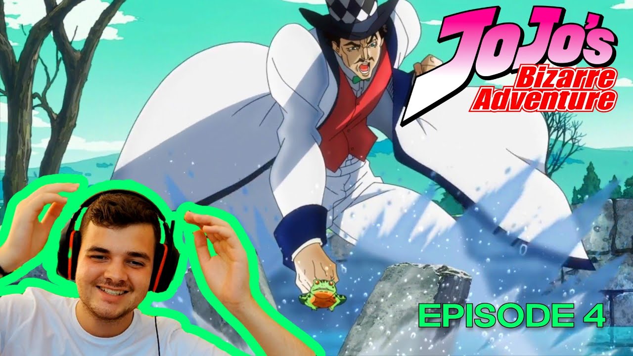Reacting to JoJo's Bizarre Adventure Episode 4 - An Interesting Power ...