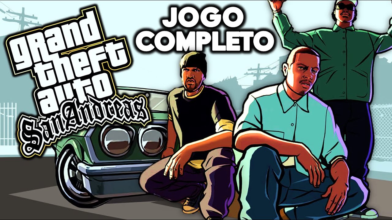 GRAND THEFT AUTO GTA SAN ANDREAS DEFINITIVE EDITION - Jogo completo ...