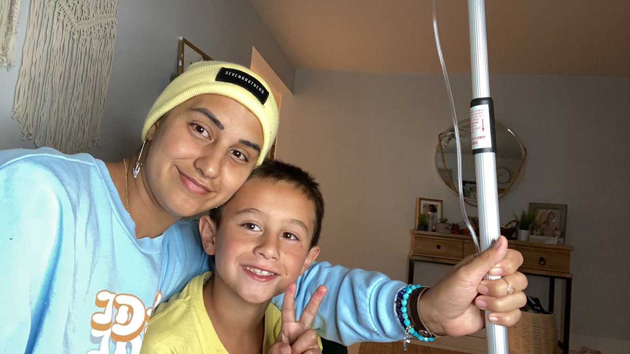 TIA CANCER UPDATE {Maze has jokes} Acute Myeloid Leukemia vlog 104 ...