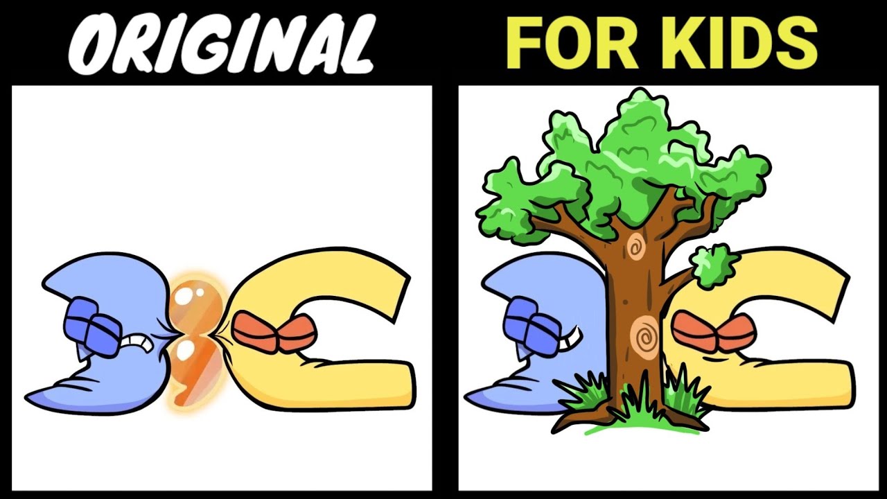 Alphabet lore Tree (4kids censorship) - YouTube