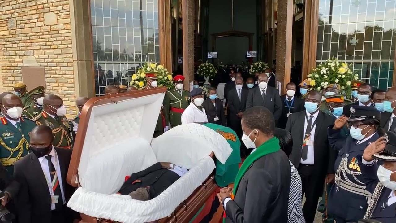 The Funeral Church Service And Burial Ceremony Of The Late President Dr ...