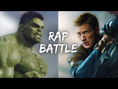 Hulk vs Captain America | Super Rap Battle