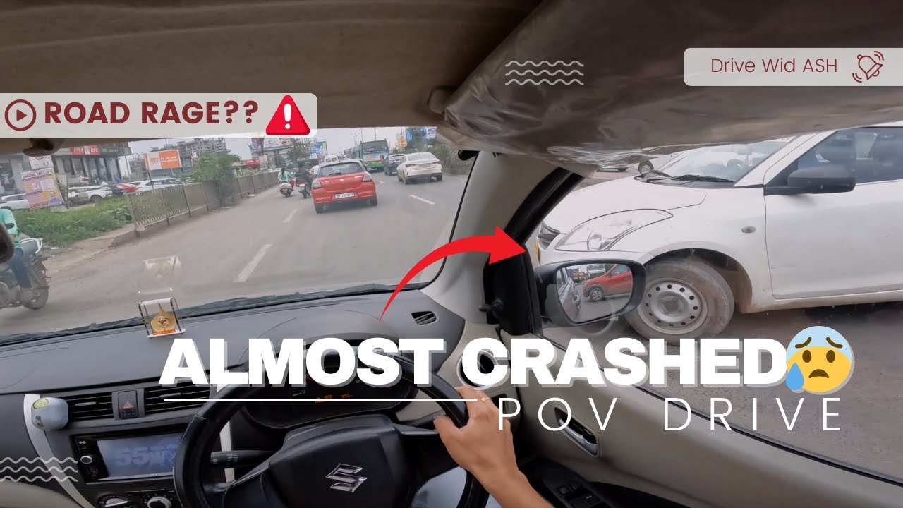 POV ALMOST CRASHED WITH SWIFT😱 | ROAD RAGE??| SUZUKI CELERIO POV DRIVE ...