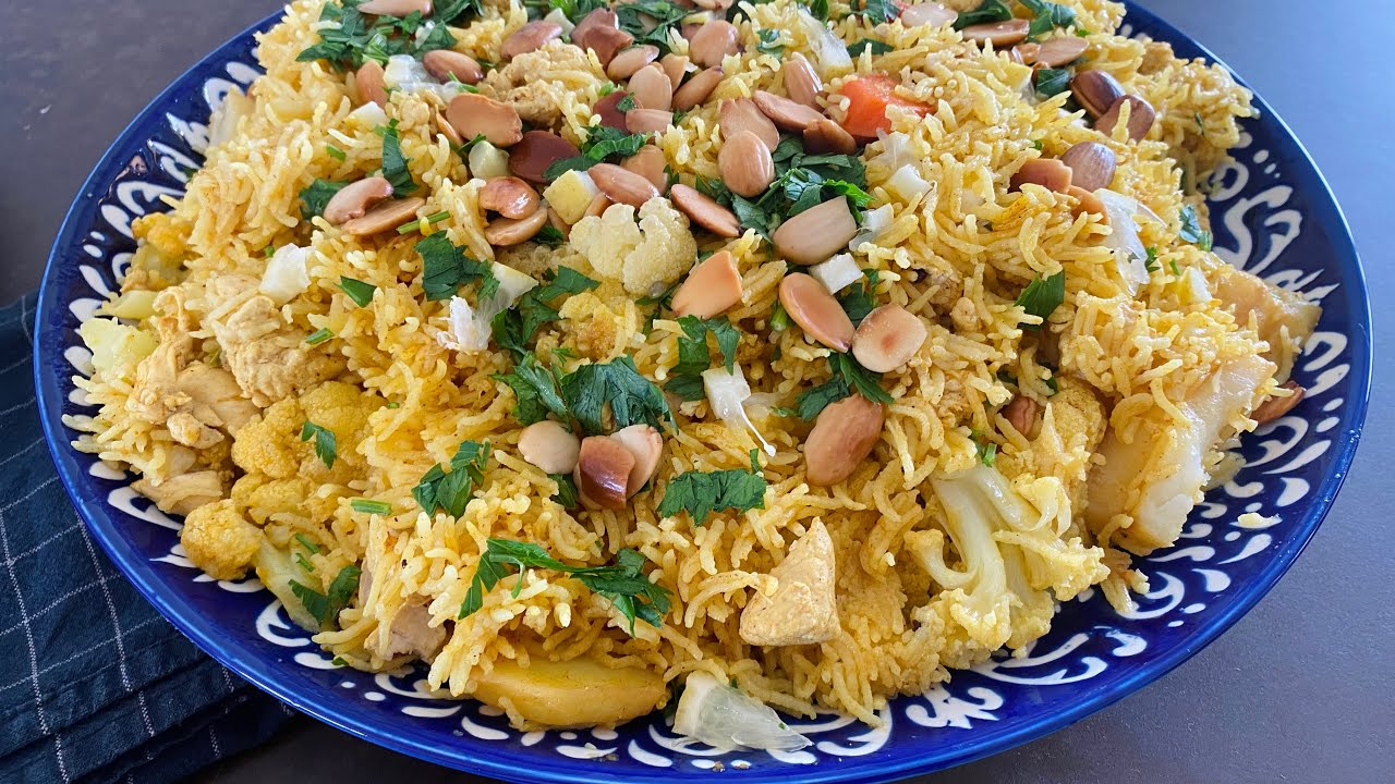 Maqluba Chicken Makluba fast tutorial Traditional Recipe - YouTube