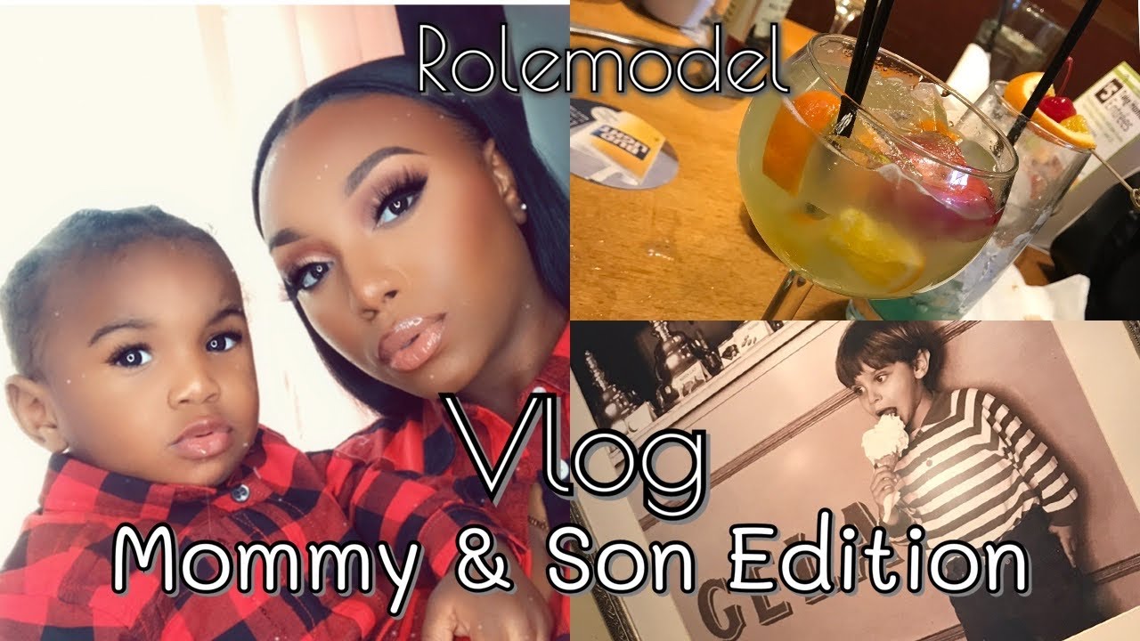 MOMMY MODE: GRWM & SON + LUNCH & Shopping | Rolemodel - YouTube