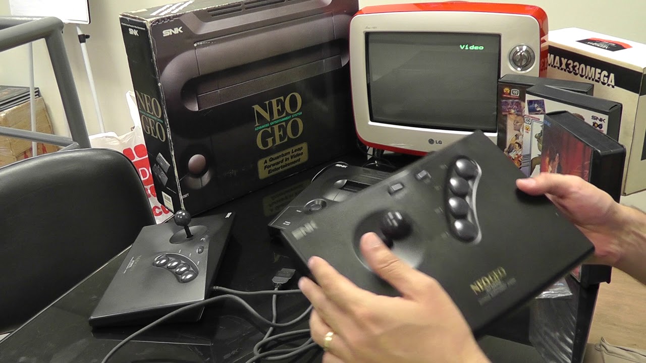 Video Game Neo Geo AES 1990 - YouTube