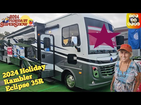 It Has A 🐕Doggie Window! 2024 Holiday Rambler Eclipse 35R - YouTube
