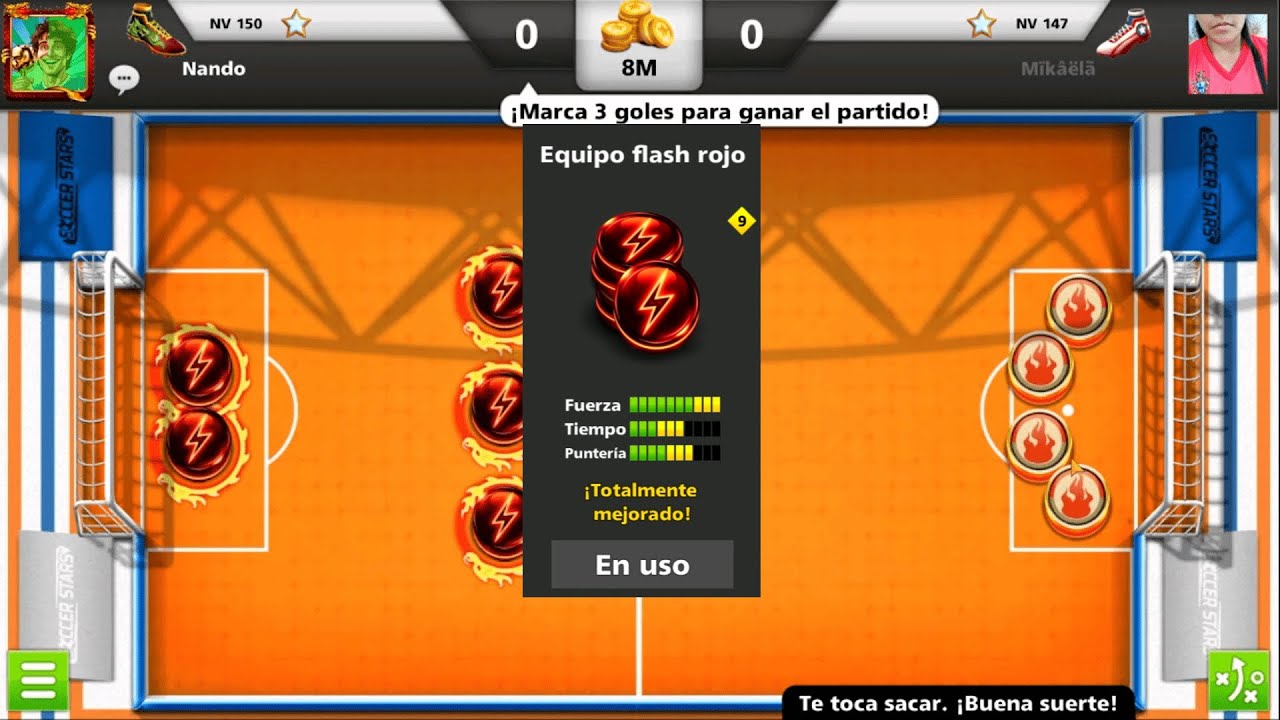 🟥⚡RED FLASH TEAM + PRO MOVE⚡🟥 Soccer Stars - YouTube