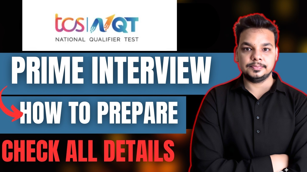 How to Prepare for TCS Prime Interview | TCS Prime 2026 Interview ...