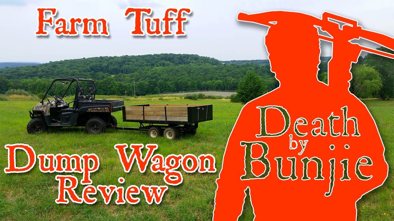 Farm Tuff Dump Trailer - YouTube