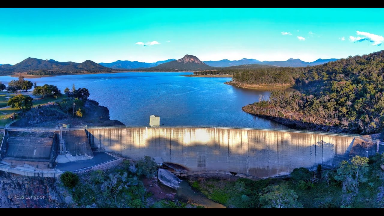 MOOGERAH DAM, Scenic Rim, Australia - in 4K - YouTube