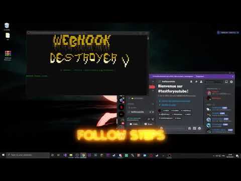 WEBHOOK DESTROYER V V 2 BEST DISCORD WEBHOOK SPAMMER - YouTube