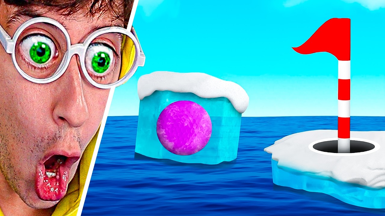 Hoyo HELADO Troll 🥶🧊⛳! (imposible 😂) - Golf It TEKENDO - YouTube