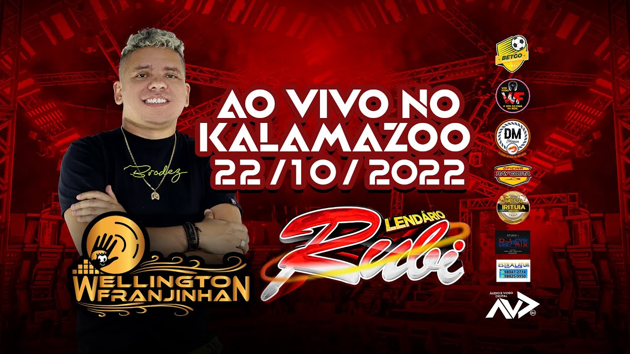 DJ WELLINGTON FRANJINHA - AO VIVO NO KALAMAZOO 22 OUT 2022 - YouTube