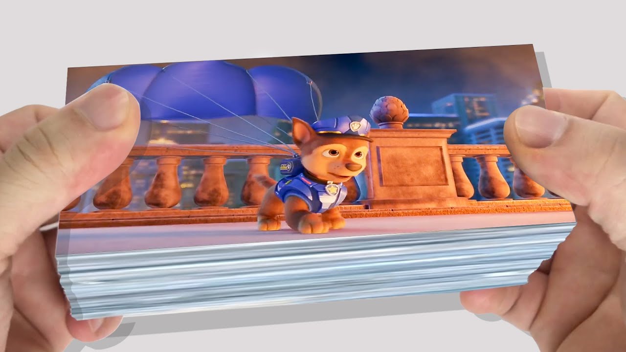 PAW Patrol: The Movie 2021 || Flipbook Animation - YouTube