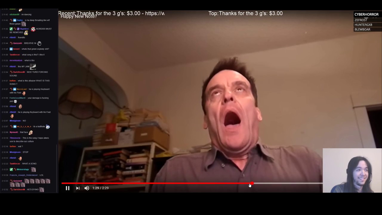 Alkaizer checks out Ivan's new years video - YouTube