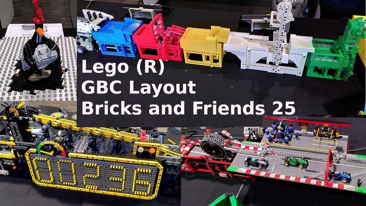 Lego ® GBC Layout Bricks and Friends 2025 | 140 modules | 8 builders ...
