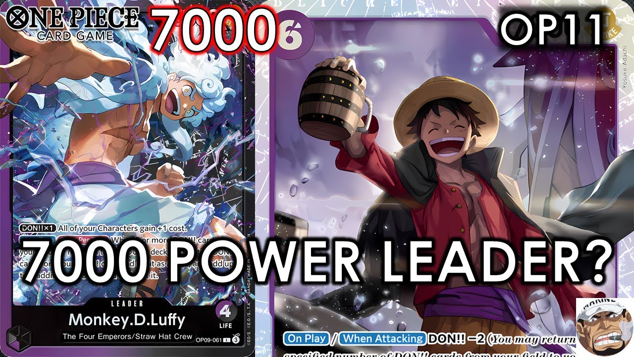 7000 Power Leaders are Balanced, Apparently! | OP11 Purple Black Luffy ...