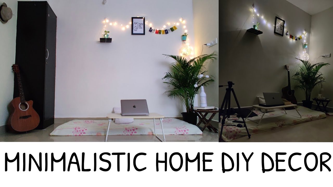 Minimalist HOME DECOR DIY DURING QUARANTINE!! From painting walls to ...