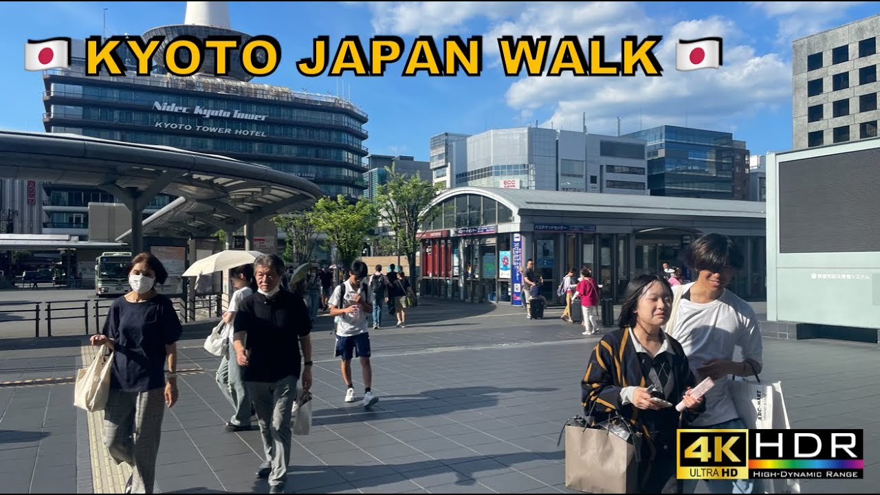 [4K] Kyoto Walk 🇯🇵/Station/Yodobashi/Karasuma/Japan/Walking - YouTube