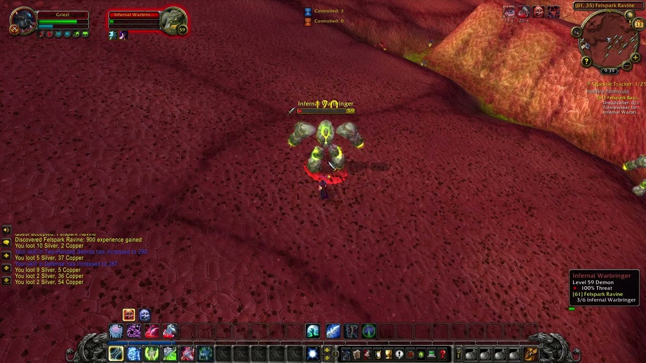 WotLK Classic - Quest 50: Felspark Ravine (Blood Elf, Death Knight ...