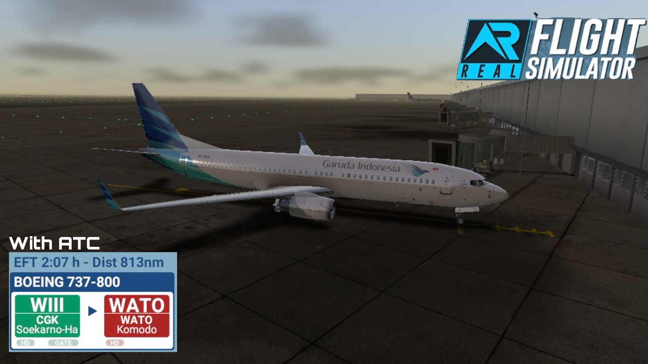 (RFS - Real Flight Simulator) Garuda Indonesia B737 - 800 | Jakarta ...