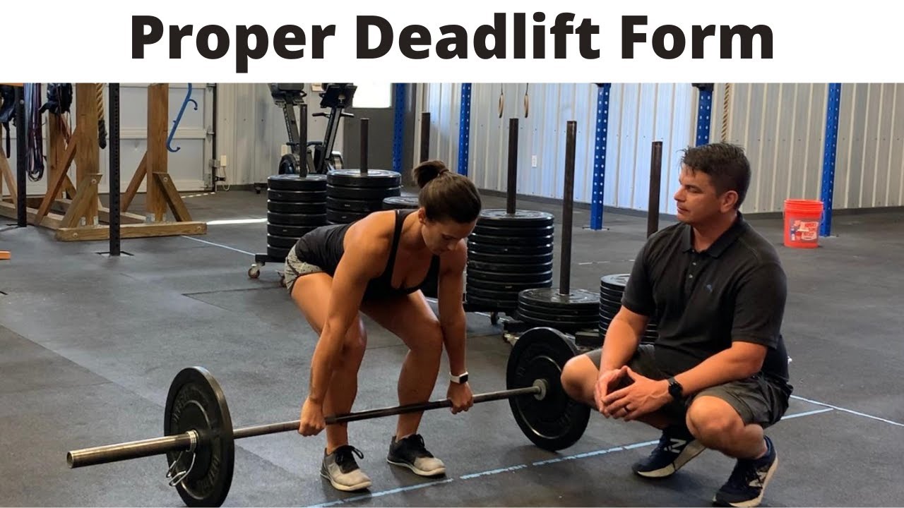 Proper Deadlift Form - YouTube