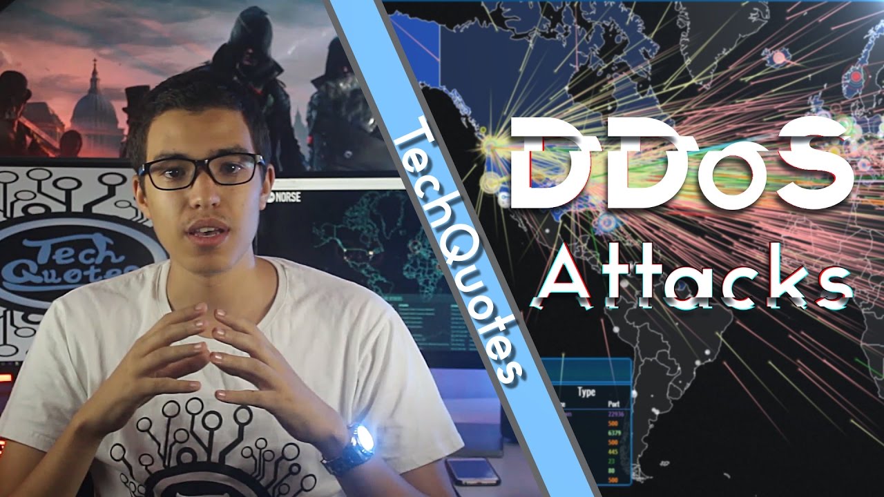 شرح هجمات حجب الخدمة - DDOS Attacks Explained - YouTube