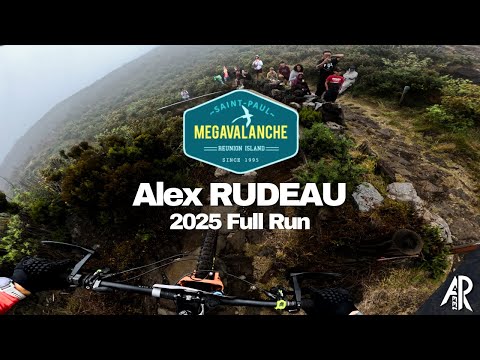 MEGAVALANCHE REUNION ISLAND 2025 🥈 Holeshot Riding down a Volcano - Gopro FULL RUN