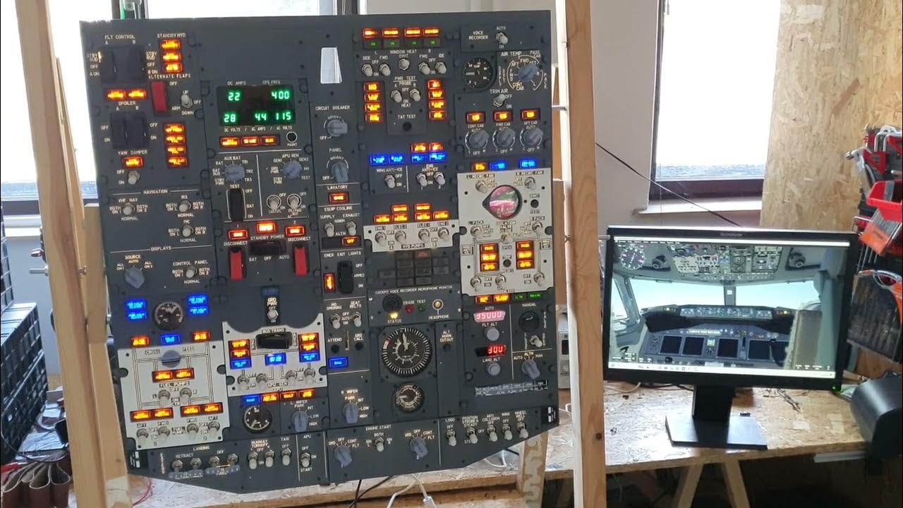 Simbay Boeing 737 Overhead - YouTube