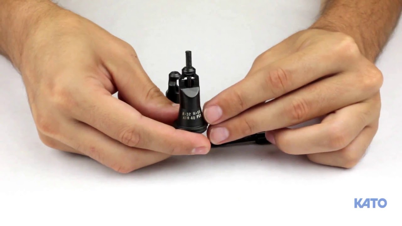KATO | Prewinder Air KPA For Tangless & Helicoil inserts - YouTube