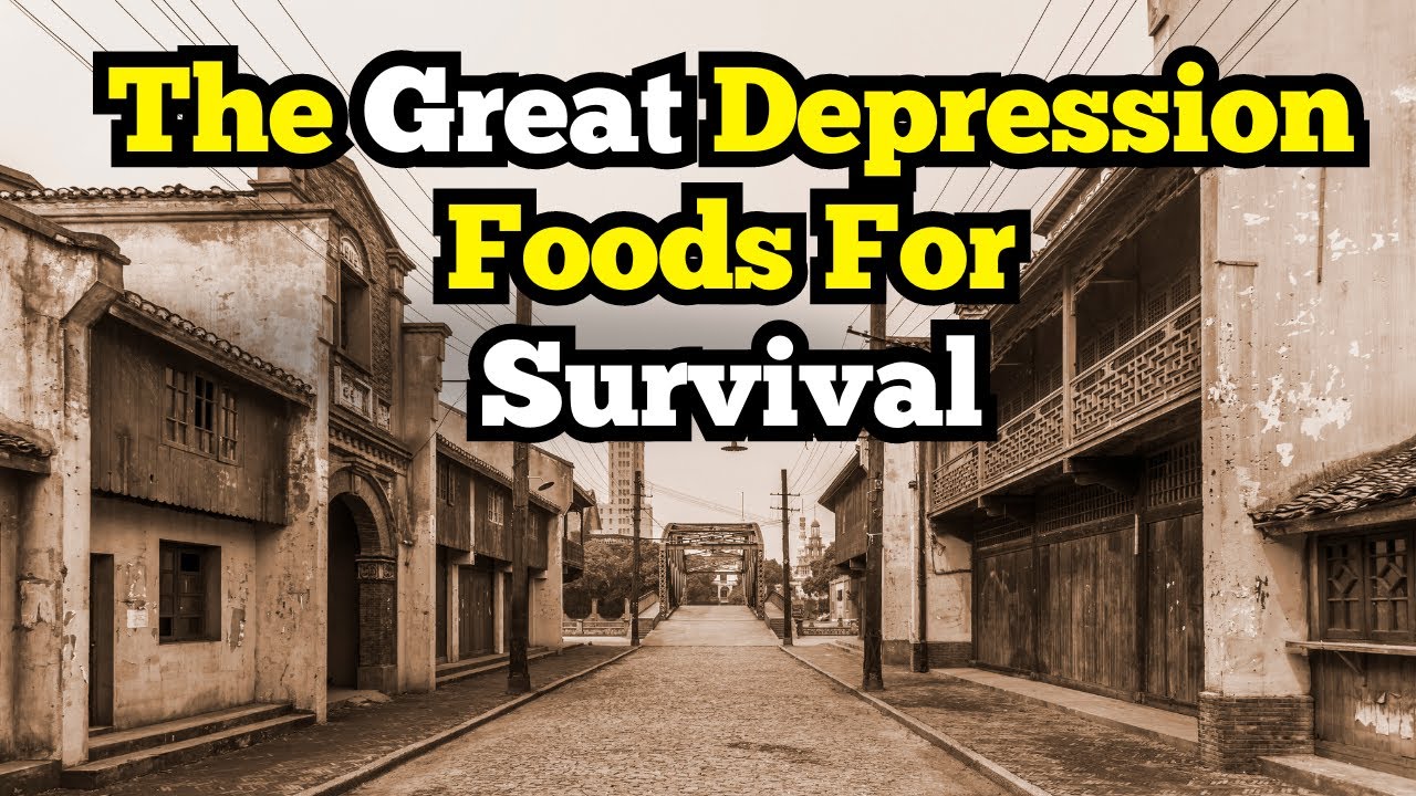 Learn From The Past - Great Depression Foods You Need - YouTube