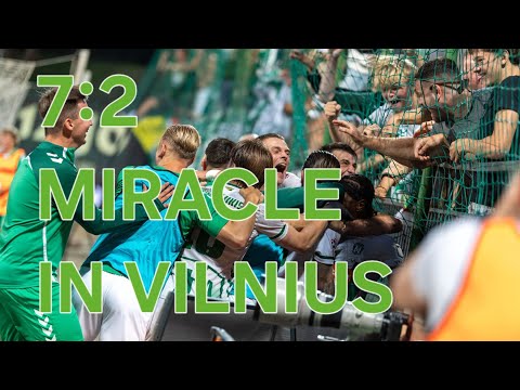 Miracle on Linden Hill - last 10 minutes and 3 goals of Zalgiris Vilnius vs Dinamo Tbilisi comeback