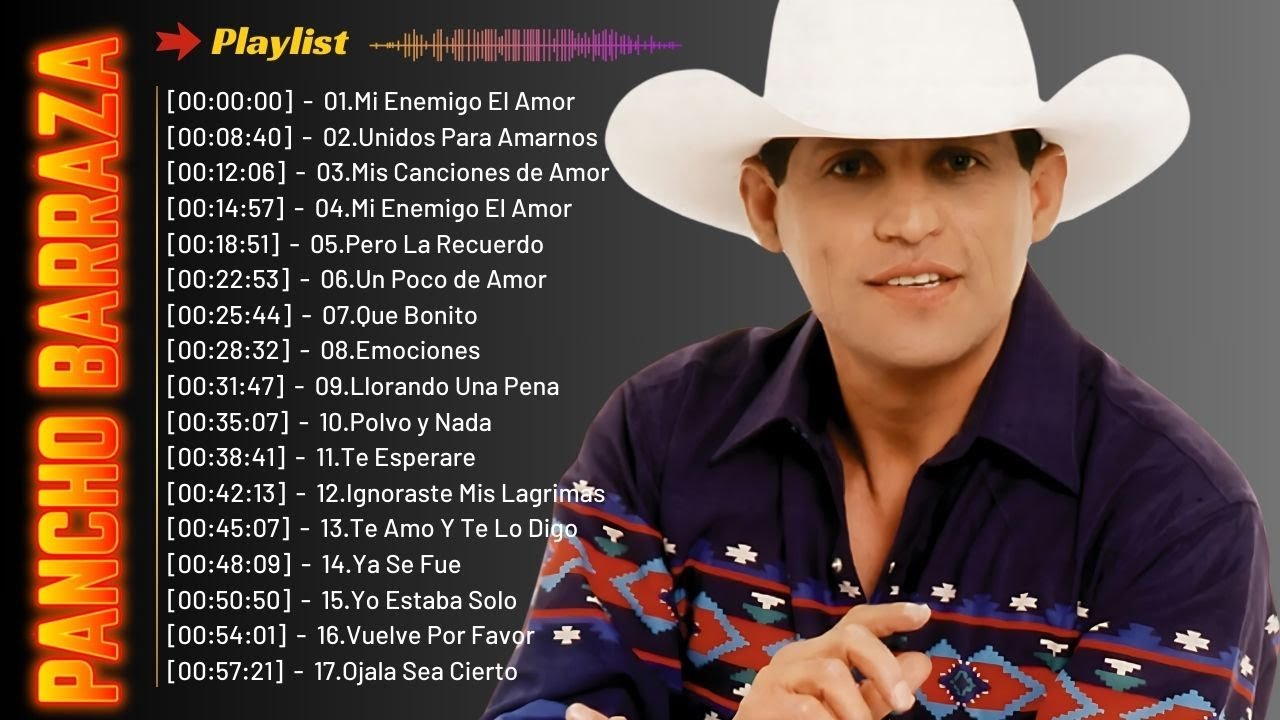 Pancho Barraza Songs List