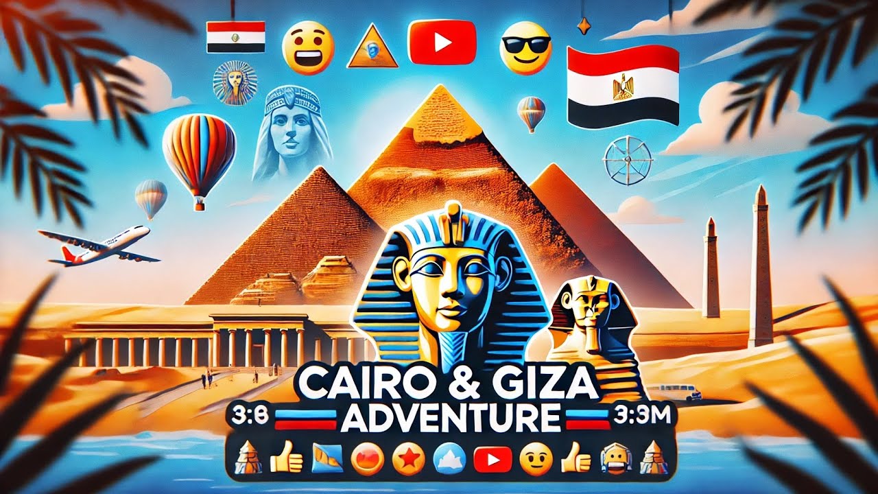 Exploring Ancient Wonders: A Journey Through Cairo & Giza 🌍🏛️ ...