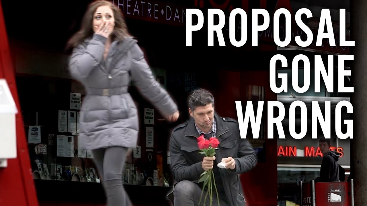 Proposal Gone Wrong Prank - YouTube