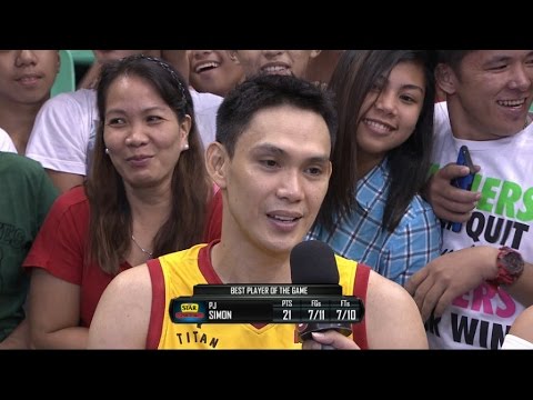 Best Player: PJ Simon | Philippine Cup 2015-2016 - YouTube