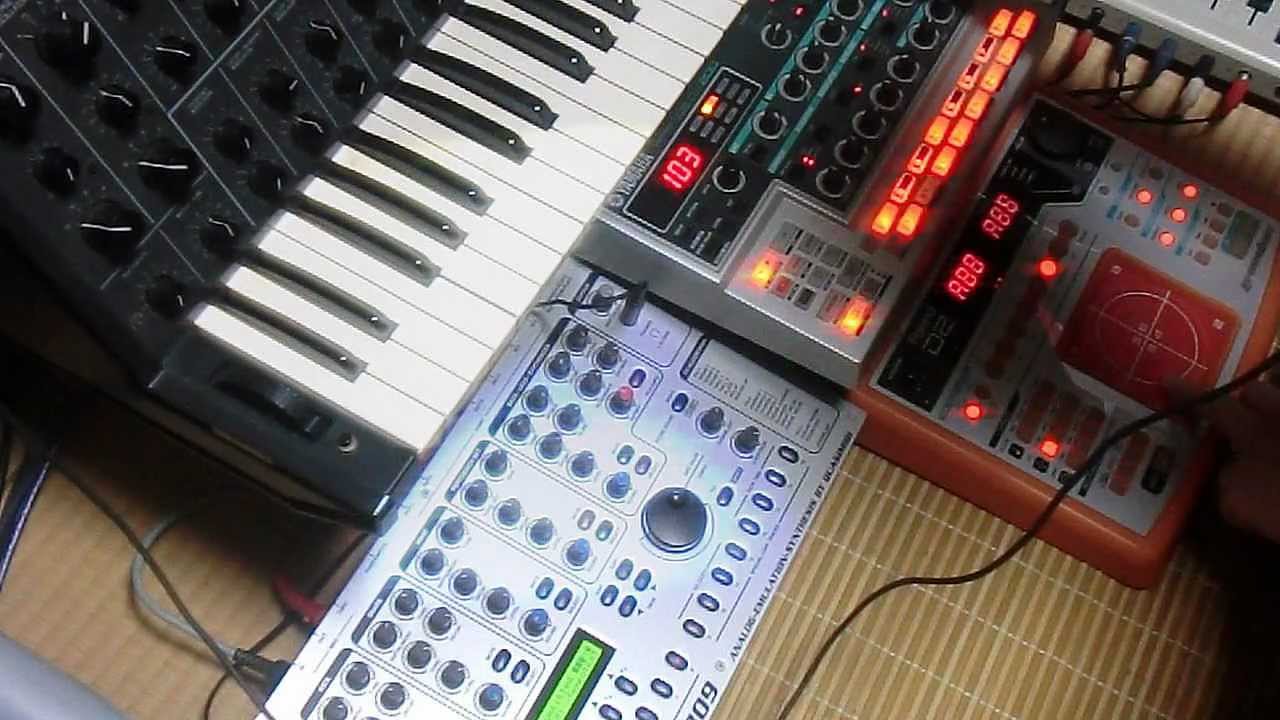 Quasimidi309, YAMAHA DX200, Roland D2 Sync-TEST - YouTube