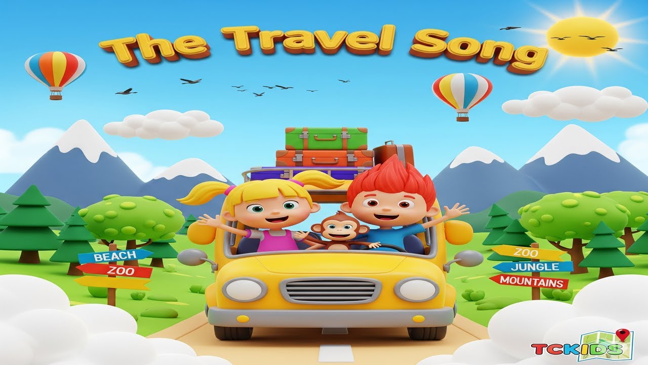 The Travel Song Nursery Rhymes & Kids Songs | TCKIDS - YouTube