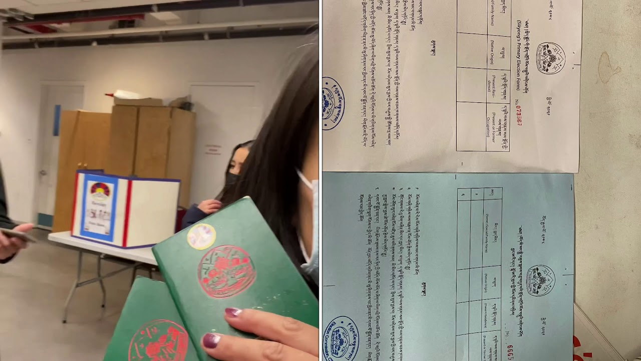 I voted for Tibetan election 2021.@Sonpal911 - YouTube