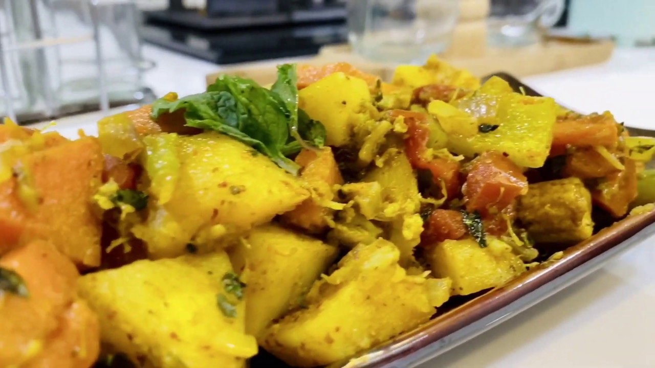 Vegetable Curry | Kadai Vegetables | How to make vegetable curry ...