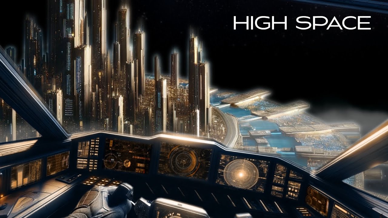 High space 🎧 (Inspiring and uplifting space scifi music) #music #space ...