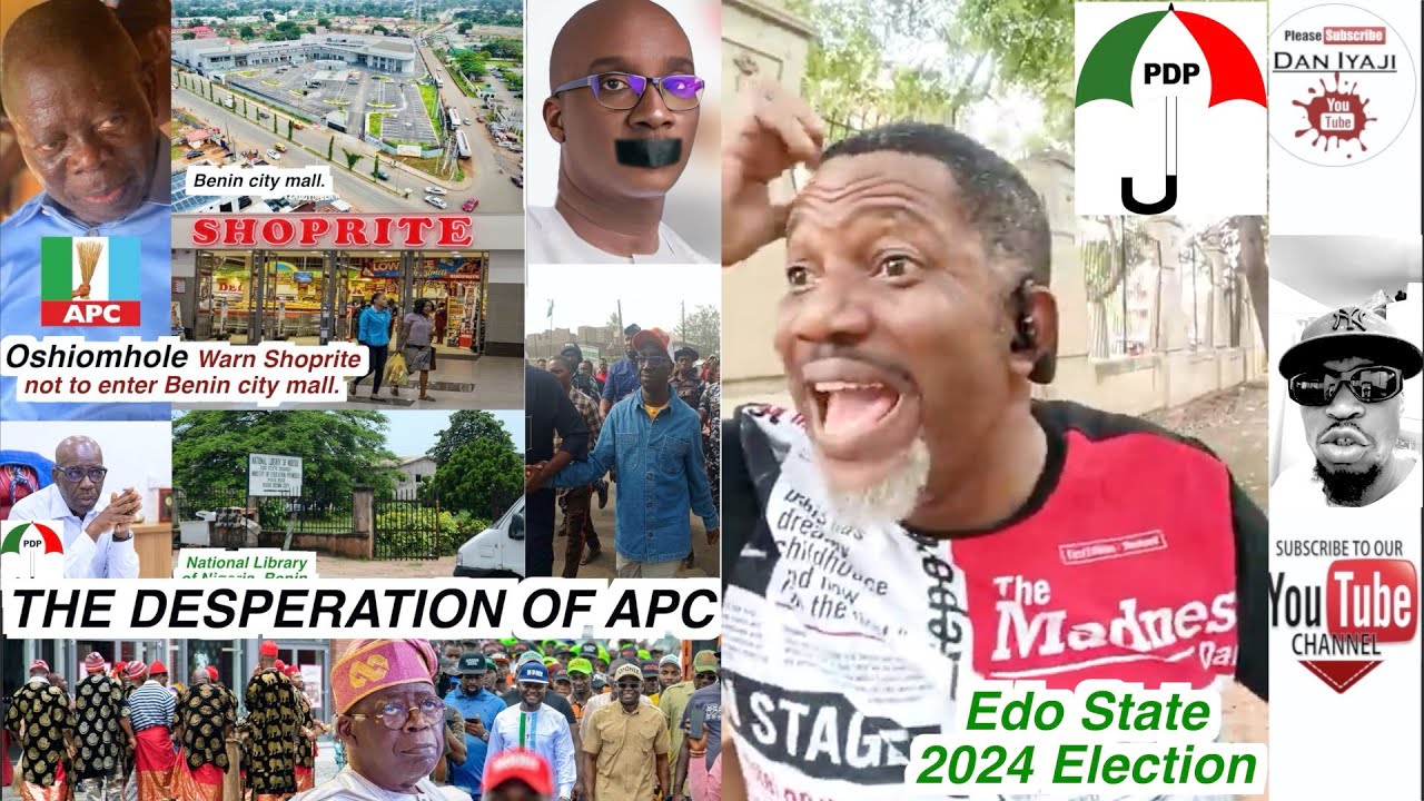 EDO APC D£SPERATION, Monday Okpebholo, Oshiomhole, Edo State 2024 ...