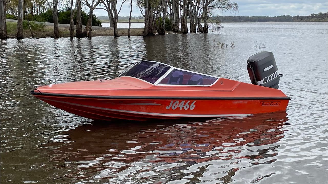 Swiftcraft Stilletto 115 Mariner Inline 6 - YouTube